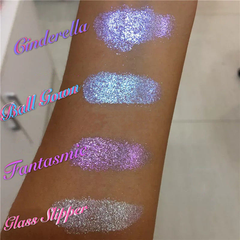 CINDERELLA SPELL (Single or 4 Pack) Icy Glitters! – inkeddollcosmetics