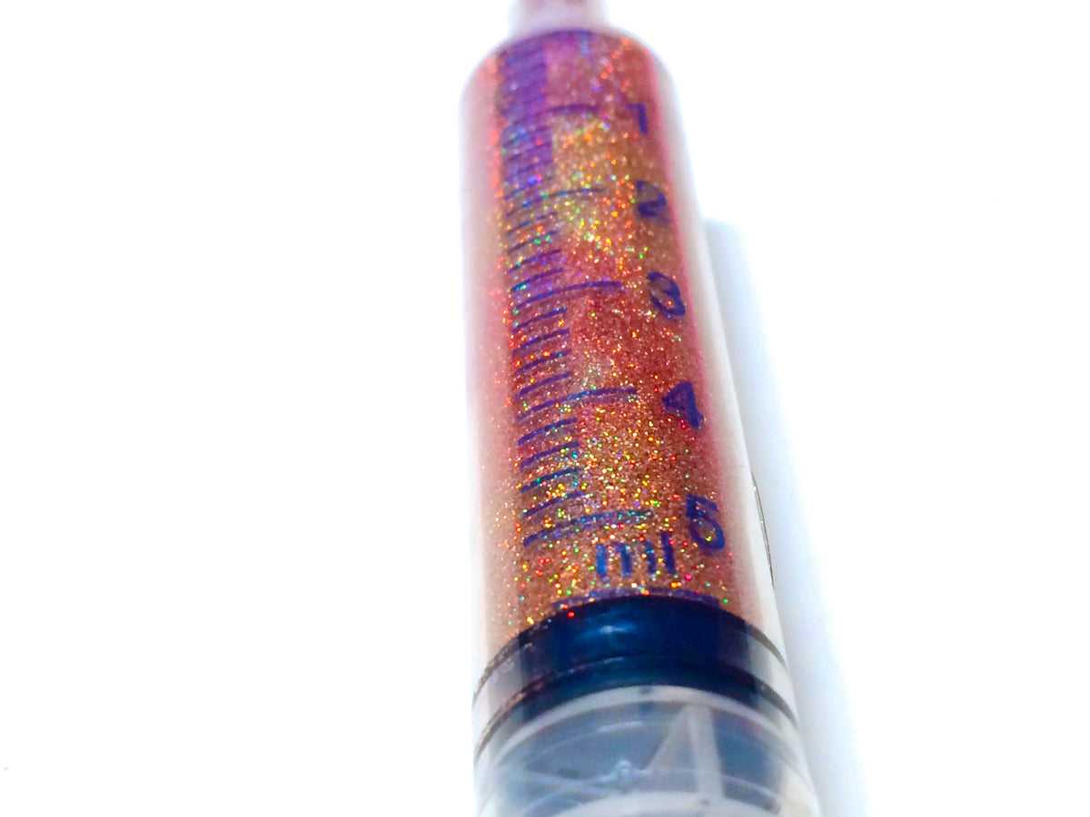 TROPICAL SUNSET GlamDoll Glitter Syringe – inkeddollcosmetics